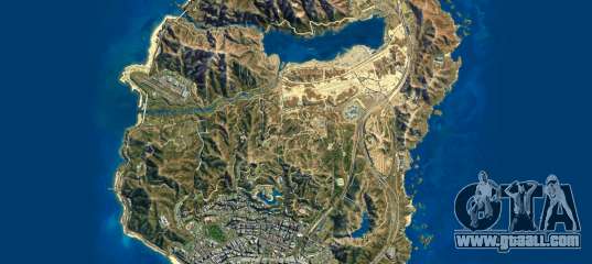 GTA 5 map with all notations