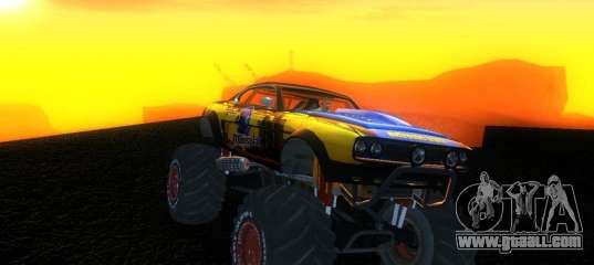 Fire Ball Paint Job 2 for GTA San Andreas