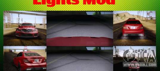 Improved Vehicle Lights Mod for GTA San Andreas