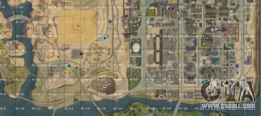 Map of San Andreas with Update v7 for GTA San Andreas