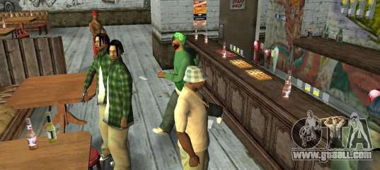 Home inside for GTA San Andreas