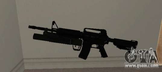 M4 MOD v5 for GTA San Andreas