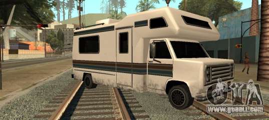 House on wheels for GTA San Andreas