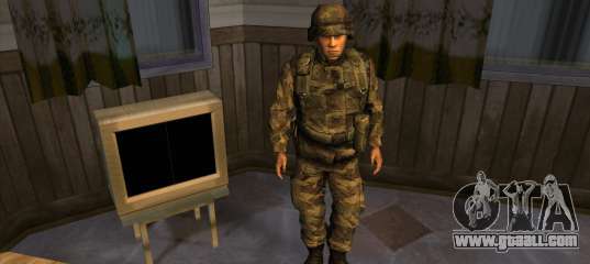 Soldiers of the SA and the Mississippi National guard for GTA San Andreas