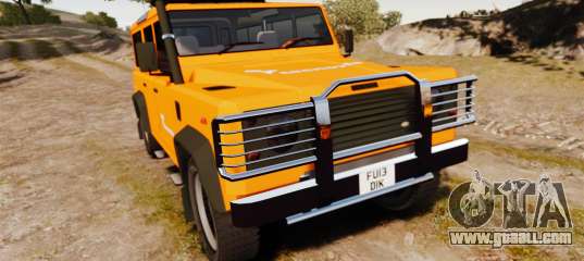Land Rover Defender tecnovia [ELS] for GTA 4