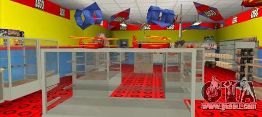 The LEGO shop for GTA San Andreas