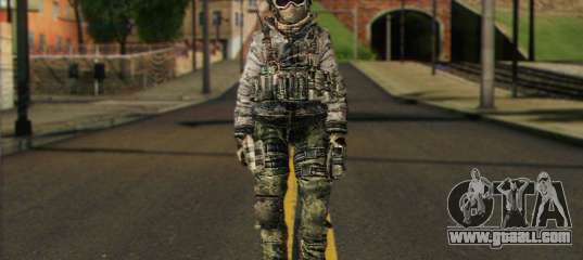 Task Force 141 (CoD: MW 2) Skin 1 for GTA San Andreas