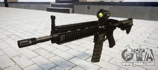 Machine HK416 AR target for GTA 4
