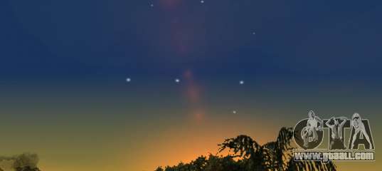 Realistic sky (Sky Mod) for GTA San Andreas