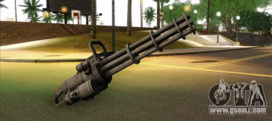 Minigun from GTA 5 for GTA San Andreas