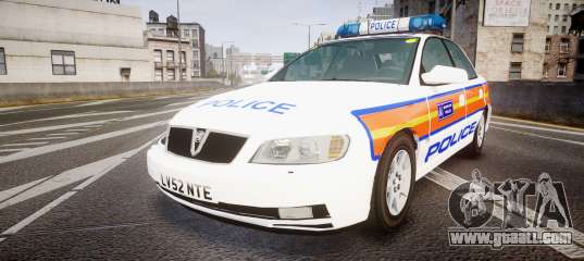 Vauxhall Omega Metropolitan Police [ELS] for GTA 4