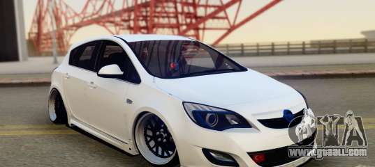 Opel Astra J for GTA San Andreas