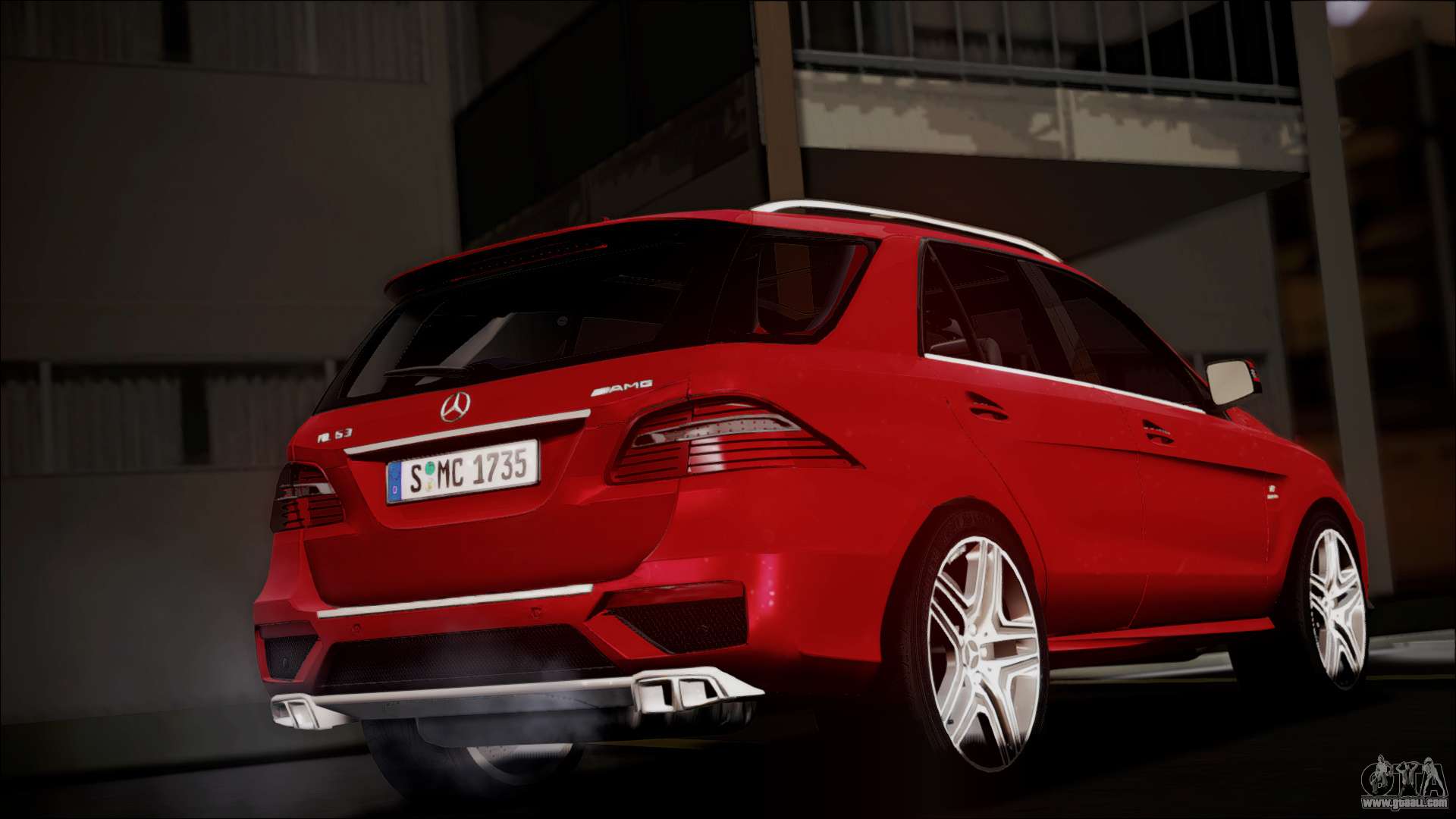 Mercedes Benz ML 63 AMG 2014 For GTA San Andreas Mercedes Benz ML 63 AMG 2014 For GTA San Andreas