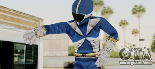 Power Rangers Lightspeed Rescue - Blue for GTA San Andreas