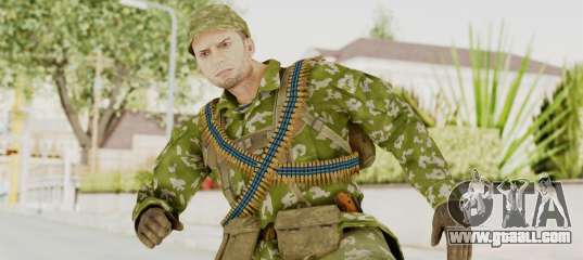 MGSV The Phantom Pain Soviet Union LMG v2 for GTA San Andreas