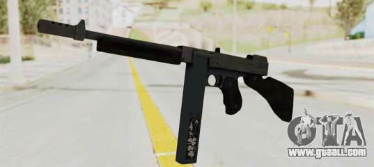 GTA 5 Gusenberg Sweeper Custom for GTA San Andreas