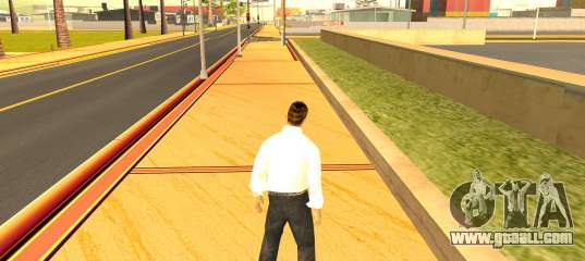 Endless running for GTA San Andreas