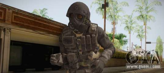 CoD 4: MW Remastered SAS v5 for GTA San Andreas