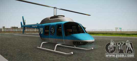 Serbian Police Helicopter for GTA San Andreas