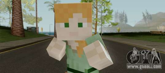Alex x3 Minecraft for GTA San Andreas