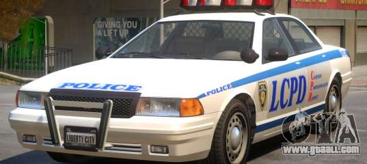 Vapid Stanier Police V2 for GTA 4