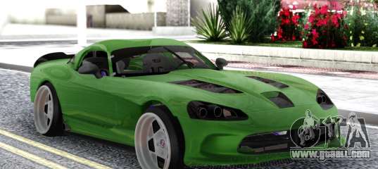 Dodge Viper SRT10 Formula Drift for GTA San Andreas