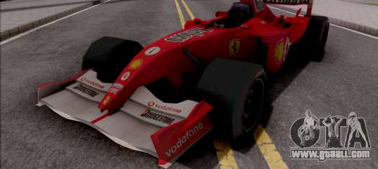 Ferrari F2005 F1 for GTA San Andreas