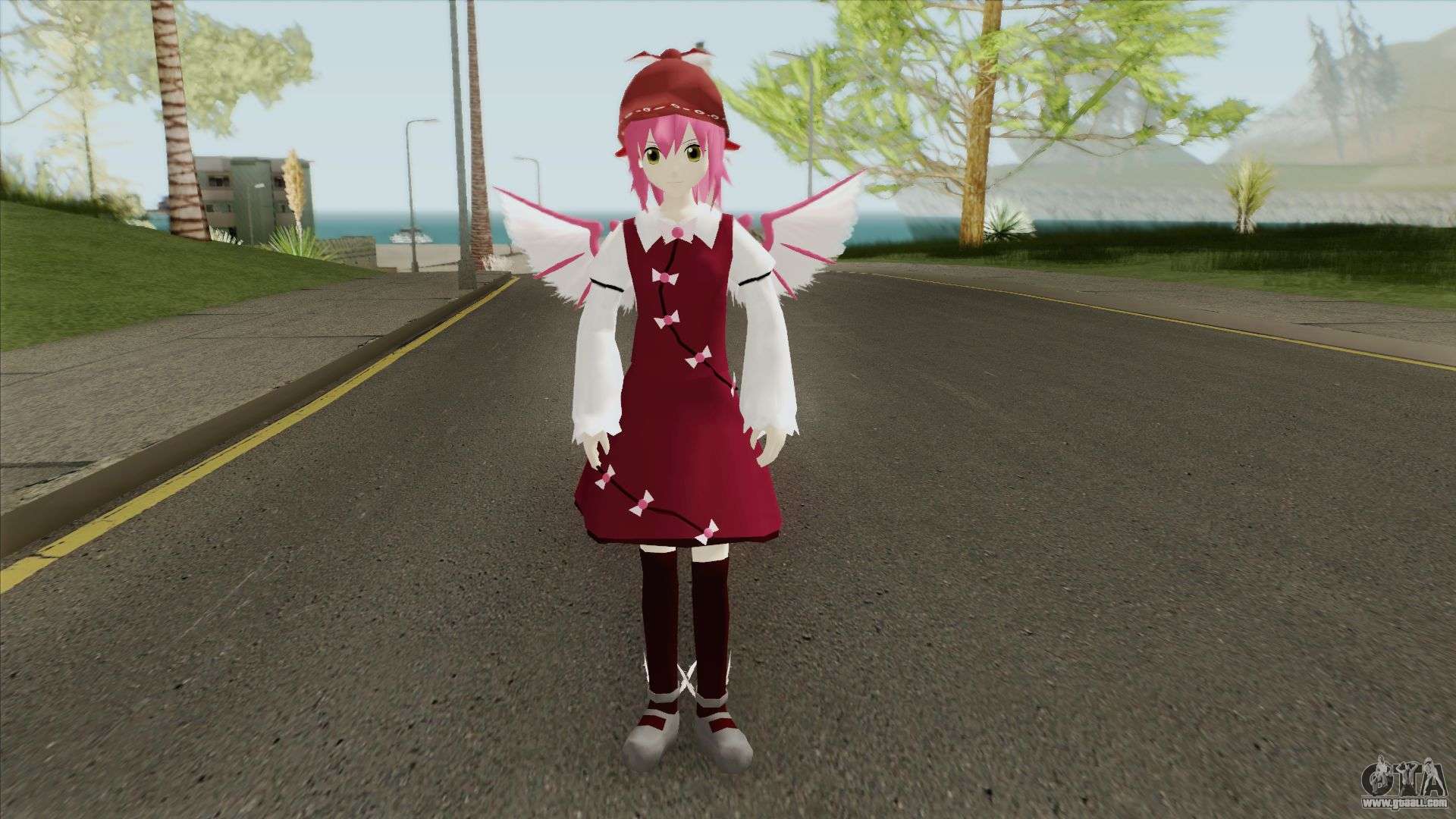 Mystia (Touhou) for GTA San Andreas