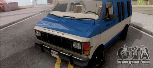 Dodge Ram Van 1989 for GTA San Andreas