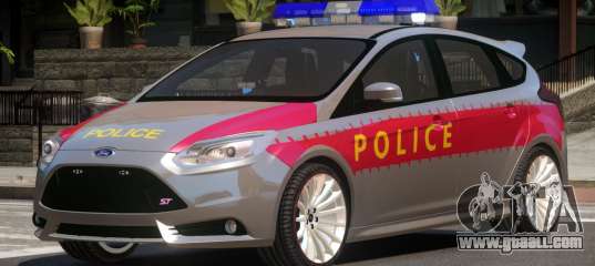 Ford Focus ST Police for GTA 4