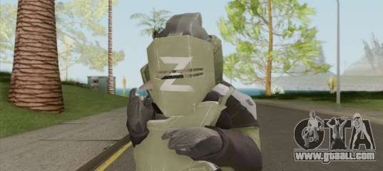 Zeal Green Dozer (PAYDAY 2) for GTA San Andreas