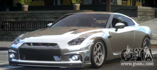 2011 Nissan GT-R for GTA 4