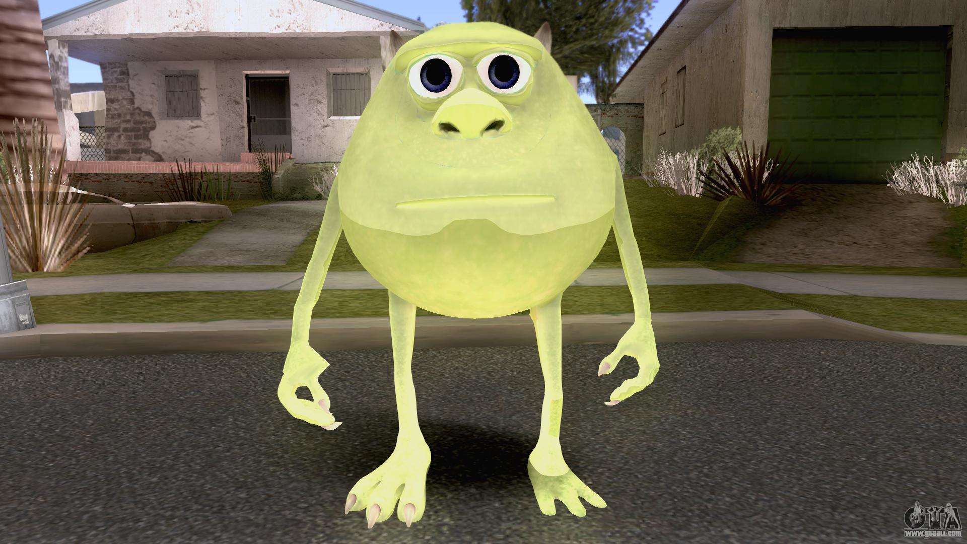Mike Wazowski Sulley Faceswap Meme for GTA San Andreas Mike Wazowski Sulley Faceswap Meme for GTA San Andreas