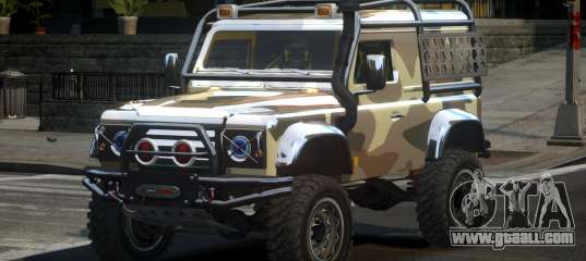 Land Rover Defender Off-Road PJ3 for GTA 4