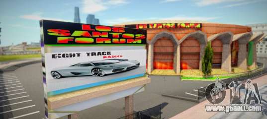 Renovated Los Santos Stadium for GTA San Andreas