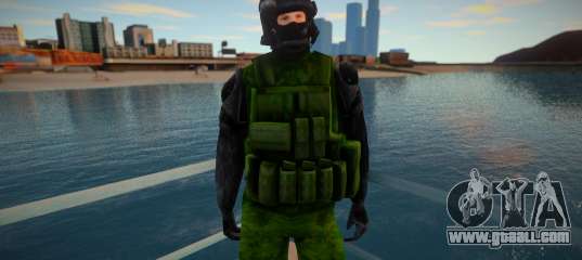 Improved Swat skin for GTA San Andreas
