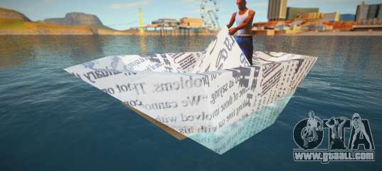 Paper Boat for GTA San Andreas