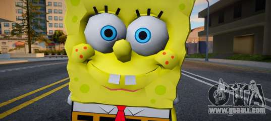 SpongeBob SquarePants [HQ textures] for GTA San Andreas