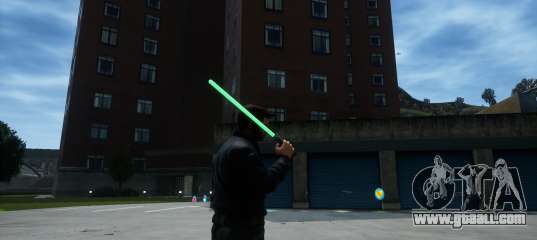 Light Saber (Green) for GTA 3 Definitive Edition