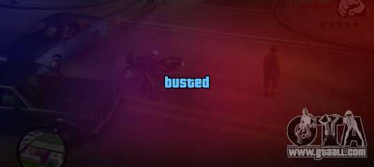 Improved Wasted Busted Overlay for GTA San Andreas Definitive Edition