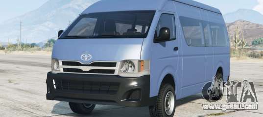 Toyota Hiace Combi High Roof 2012〡add-on for GTA 5