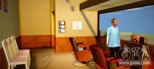 Barber Shop and Tattoos Shop Interior Retexture for GTA San Andreas
