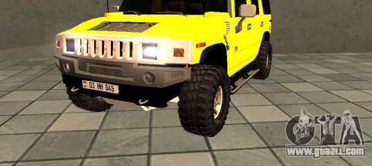 Hummer H2 V2 for GTA San Andreas