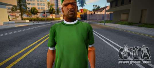 New Skin of Sweet Jhonson GTA Trilogy for San An for GTA San Andreas