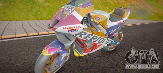 HONDA RC213V Repsol Team v2 for GTA San Andreas