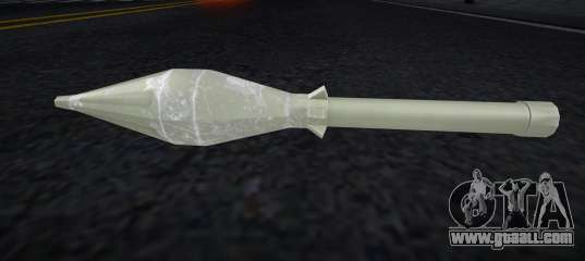 RPG Rocket from GTA IV for GTA San Andreas