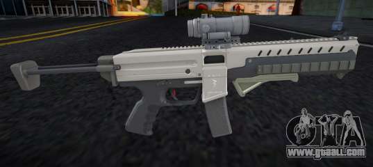 Coil Combat PDW - Box Clip v21 for GTA San Andreas