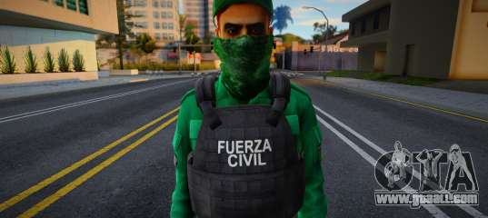 Fuerza Civil v1 for GTA San Andreas