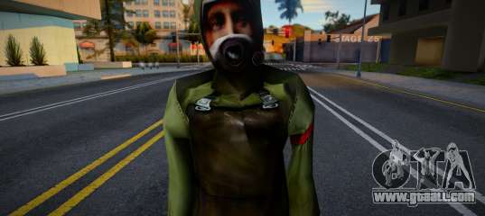 Gas Mask Citizens from Half-Life 2 Beta v4 for GTA San Andreas