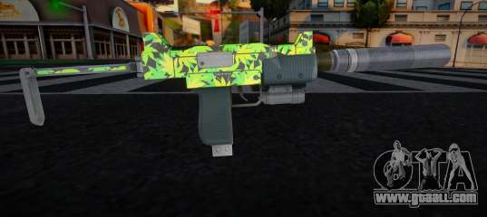 Micro SMG (Organics Finish) v29 for GTA San Andreas